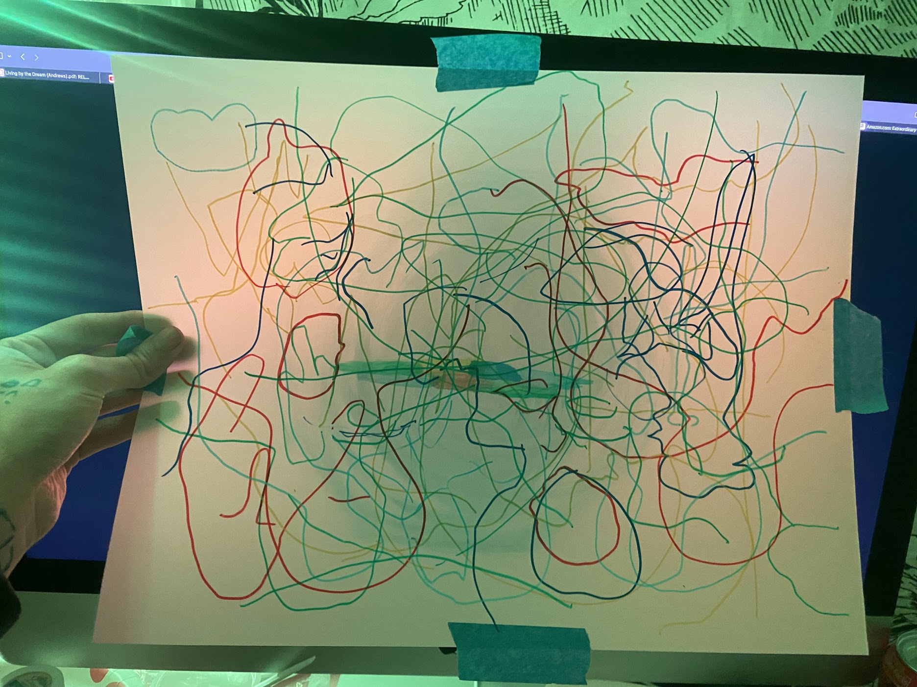 Transparency Project – drawing into space