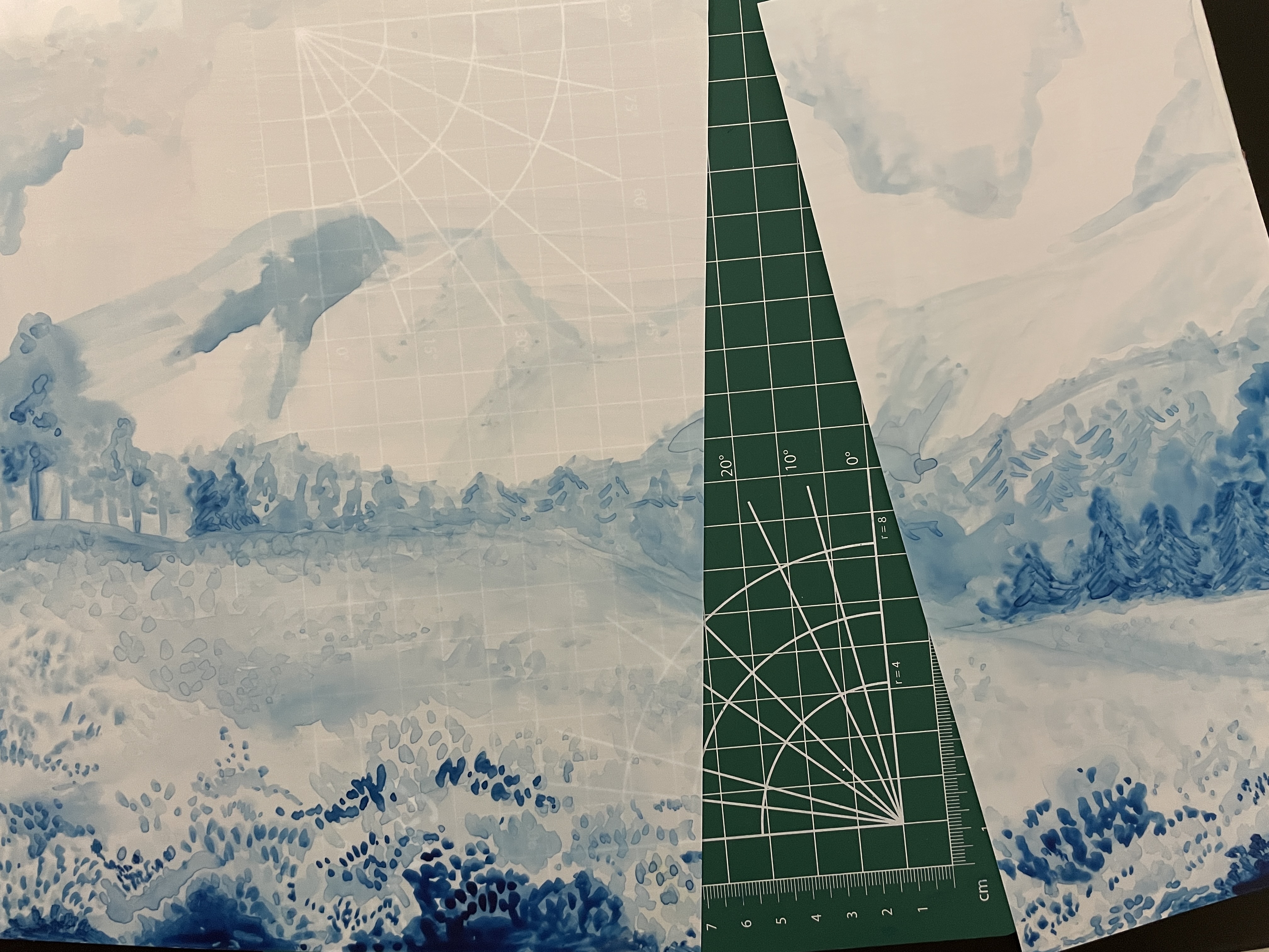 Translucent Layers – drawing into space