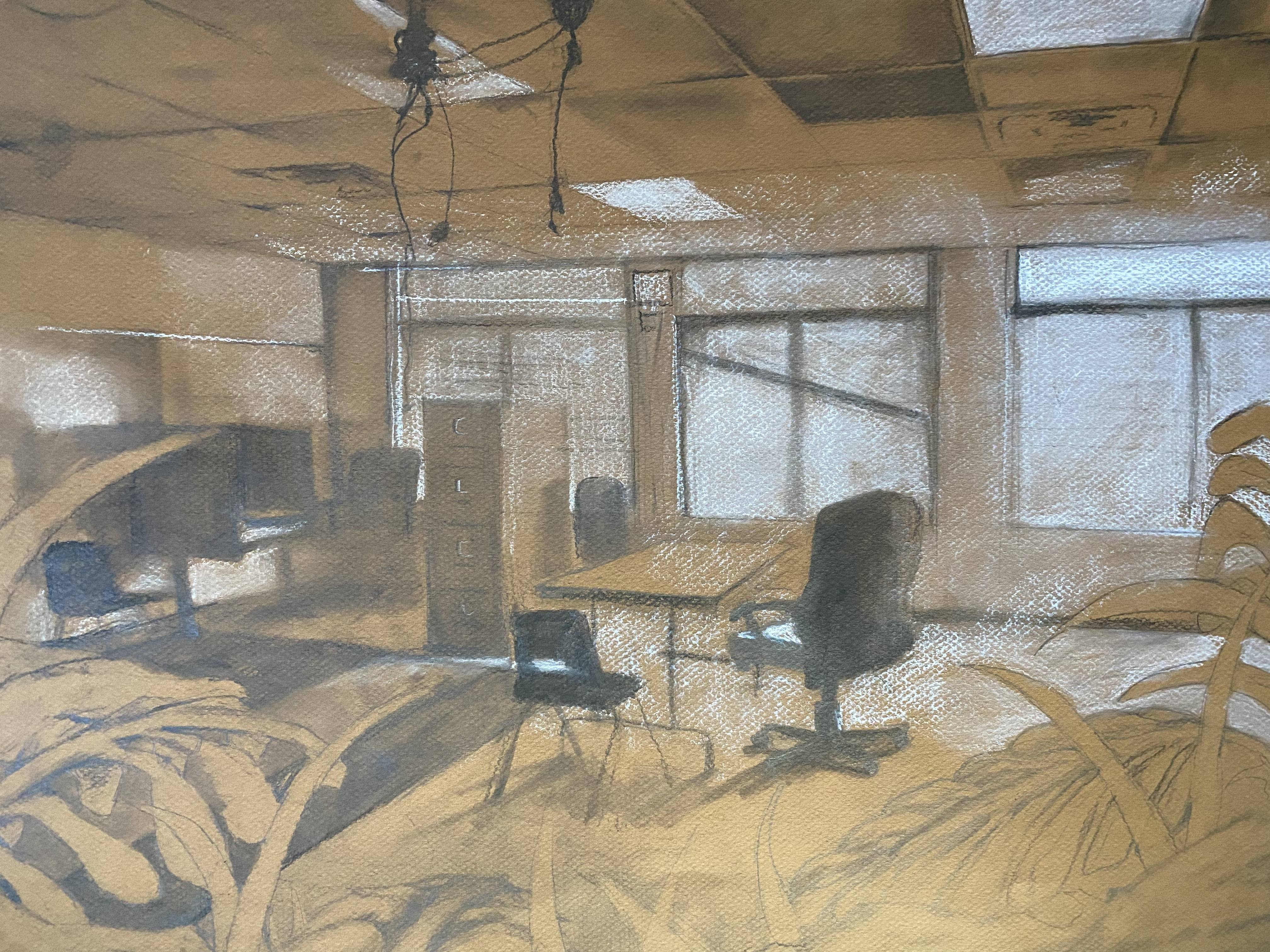 Atmospheric Perspective – drawing into space