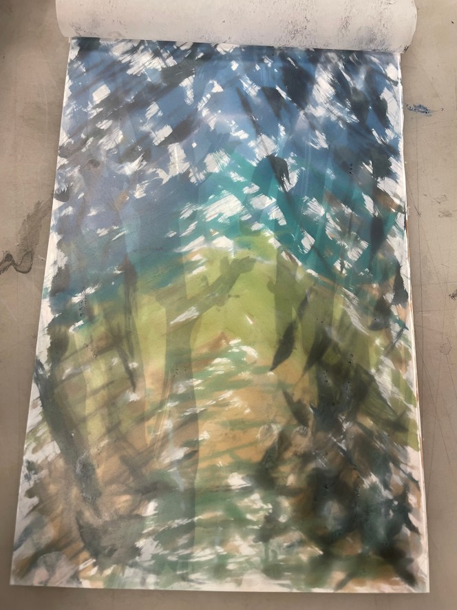 Translucent Drawing – drawing into space