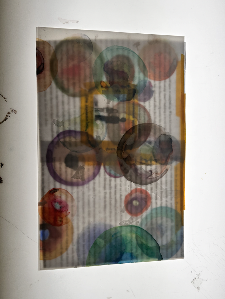 Translucent Layers – drawing into space