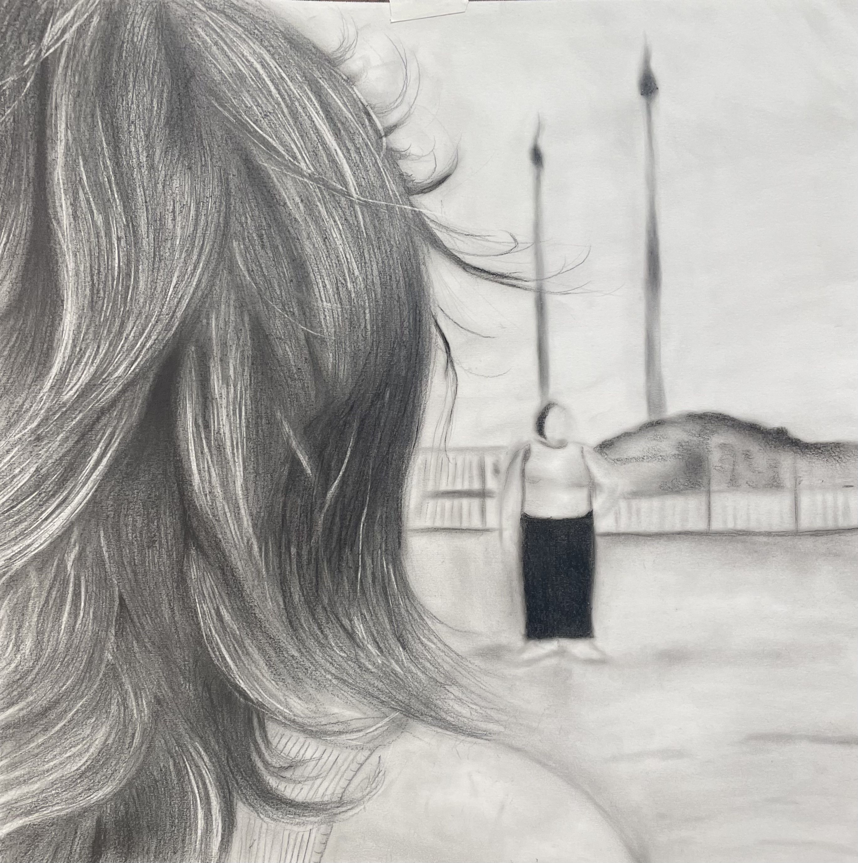 Atmospheric Perspective Drawing – drawing into space