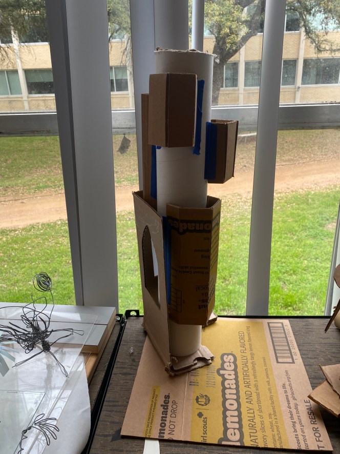 3D Cardboard Project – drawing into space